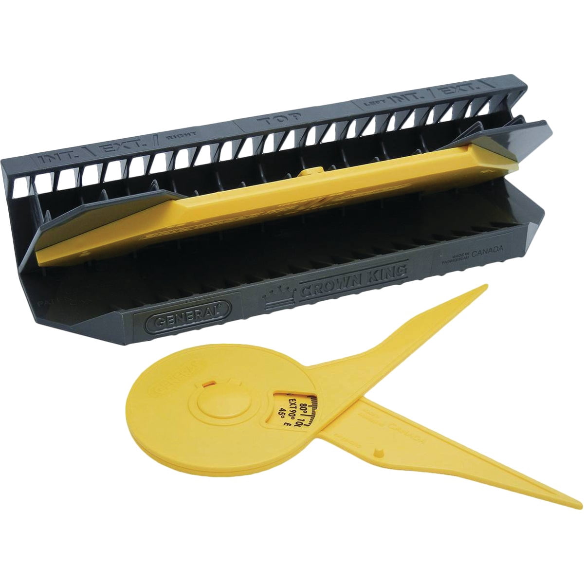 General Tools E-Z Pro Crown King Molding Jig with Protractor ...