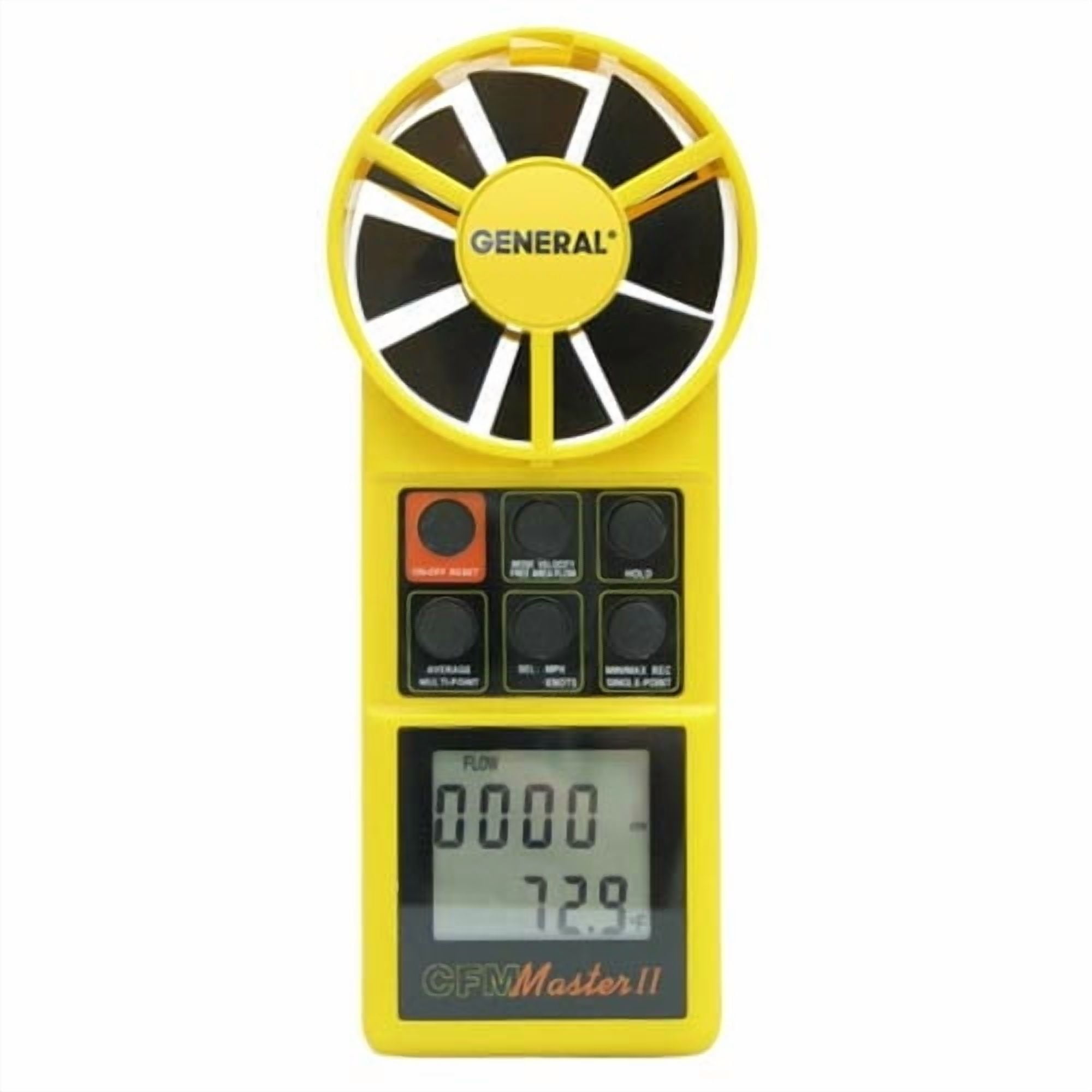 General Tools DCFM8906 - Digital One Piece Airflow Meter With CFM ...