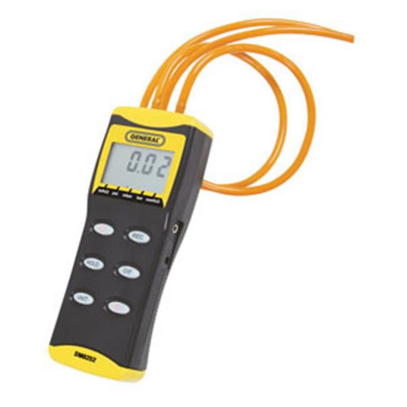General Tools & Instruments DM8252RS High Resolution Digital Manometer ...