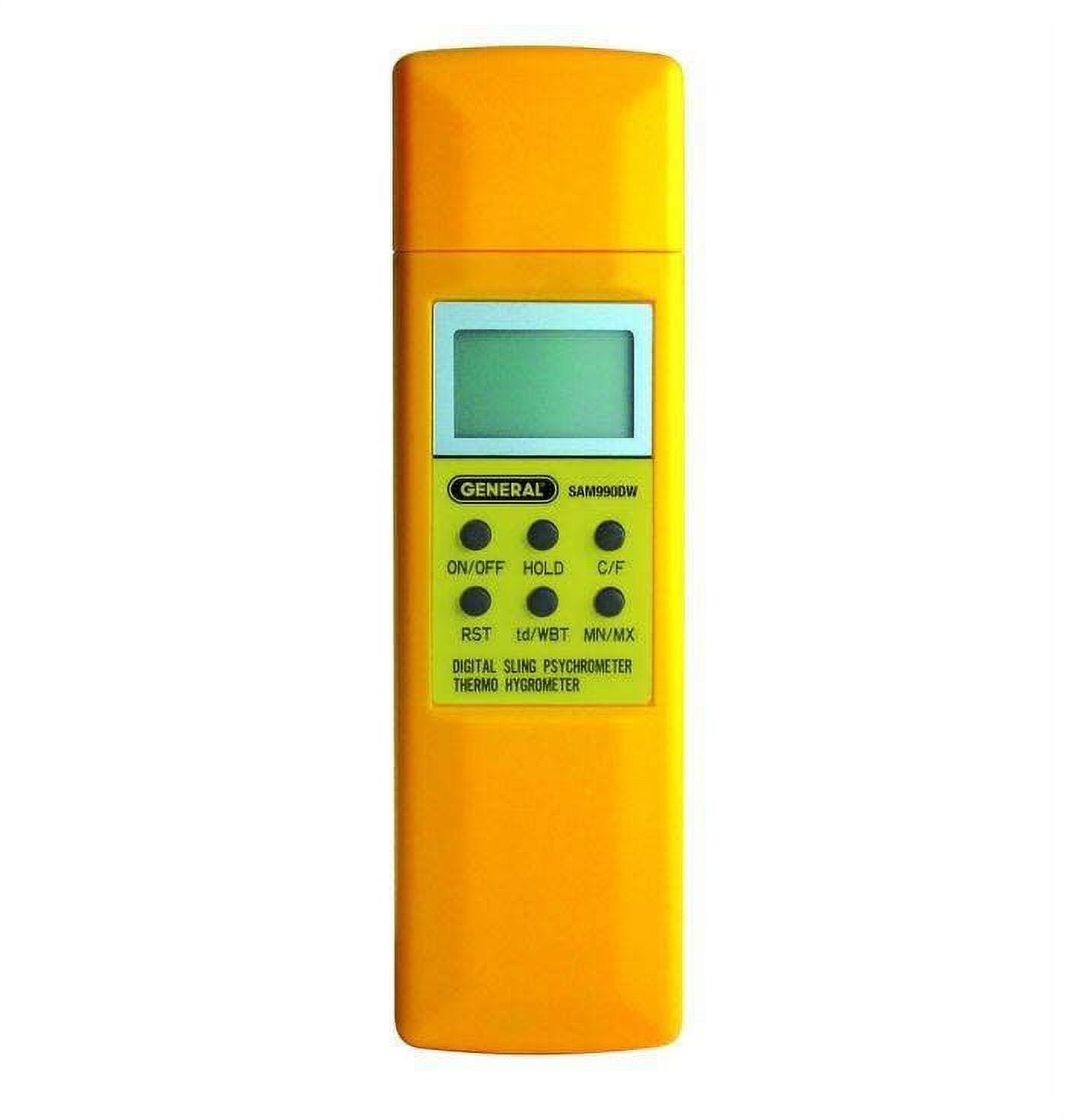 General Tools SAM990DW - Digital Psychrometer with Temperature ...