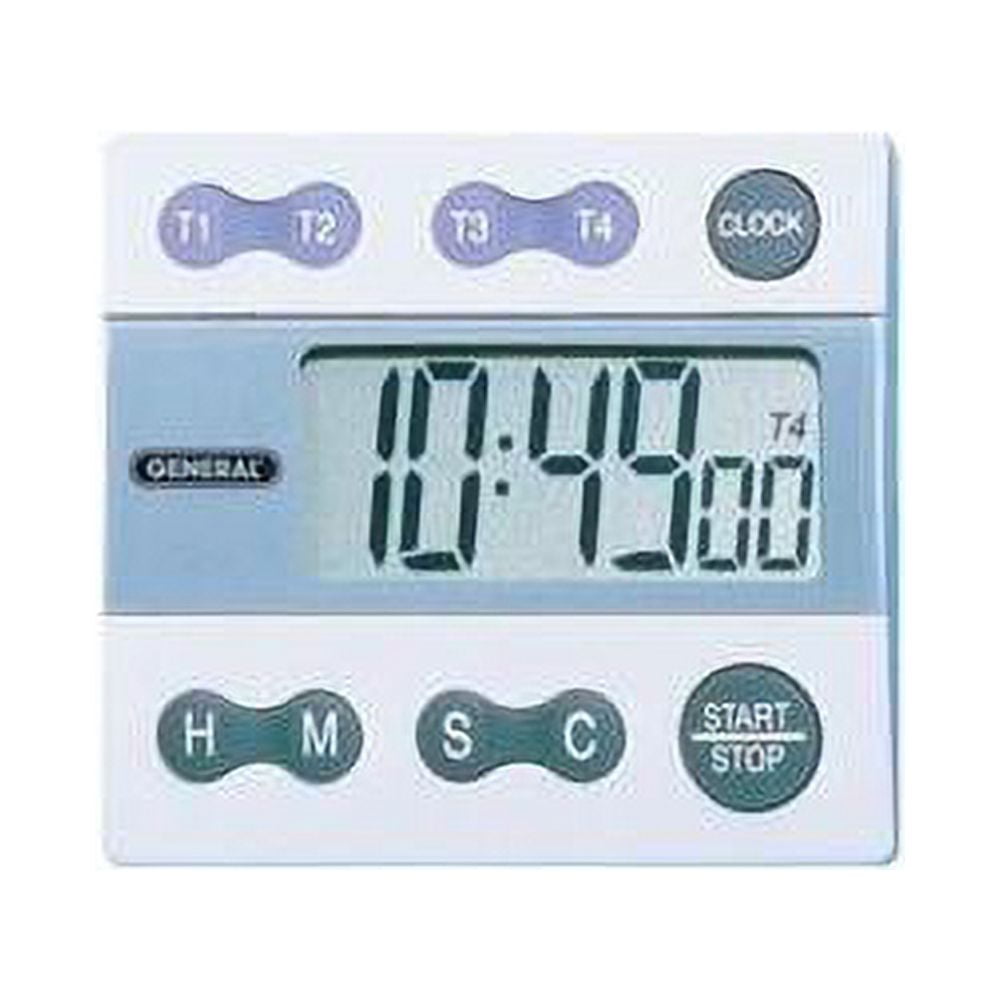 General Tools TI388 Digital 4 Channel Timer and Clock - Walmart.com