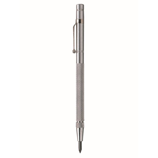 General Tungsten-Carbide Tip Scriber Straight 6" Aluminum 88 - Walmart.com