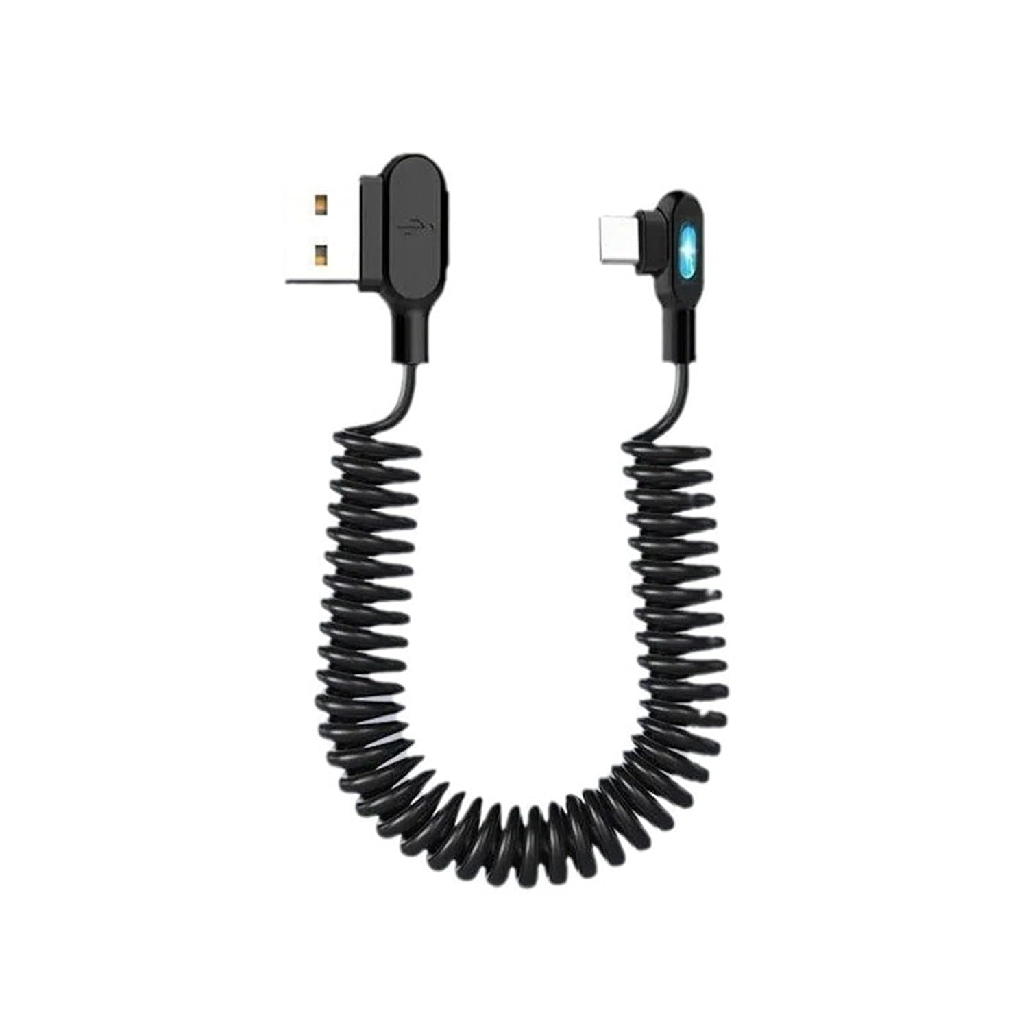 General USB C Charges Cable Fast Charges Reversible Coiled Designs ...