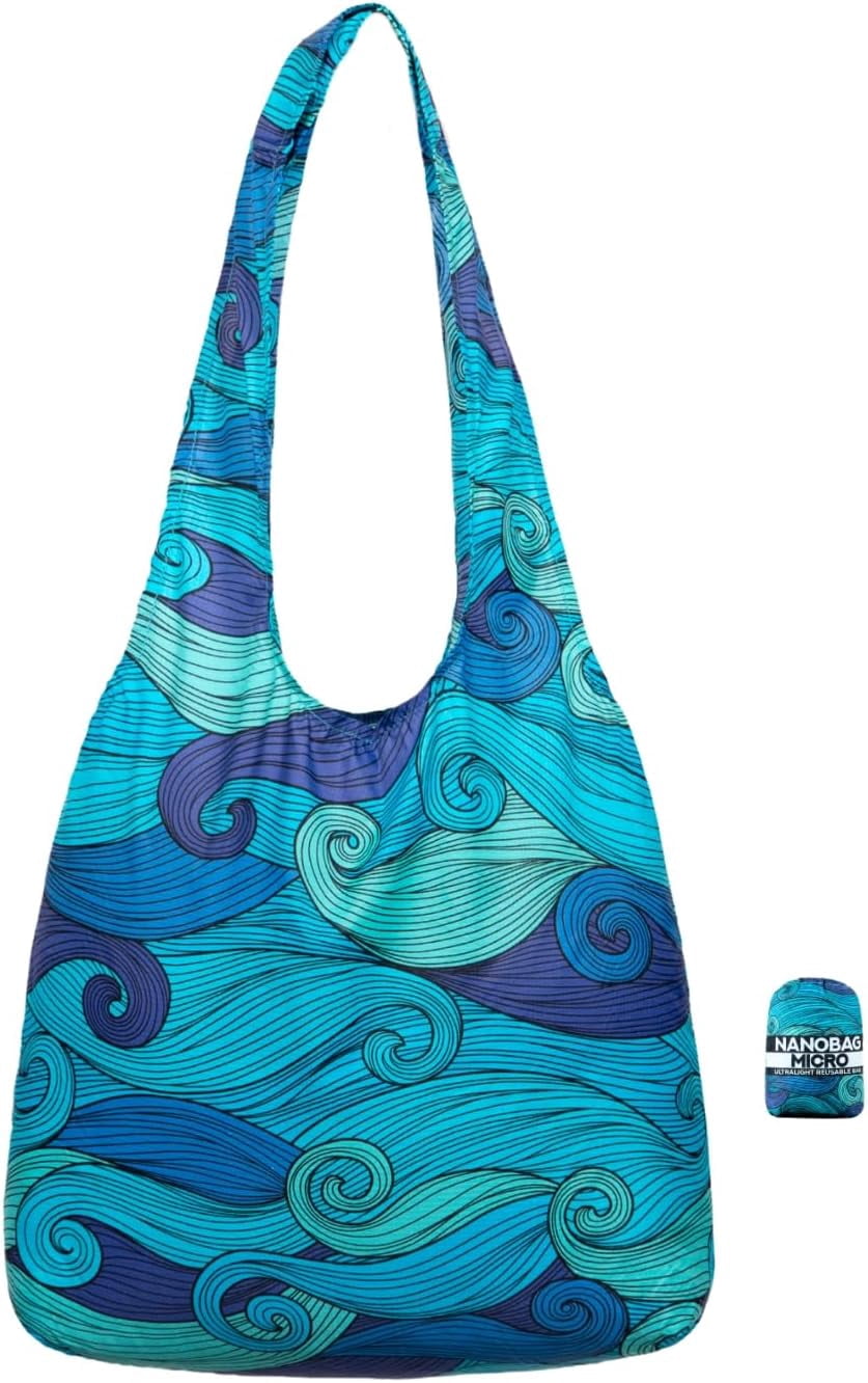 General Ultralight Foldable Tote for Women & Men, Reusable Grocery ...