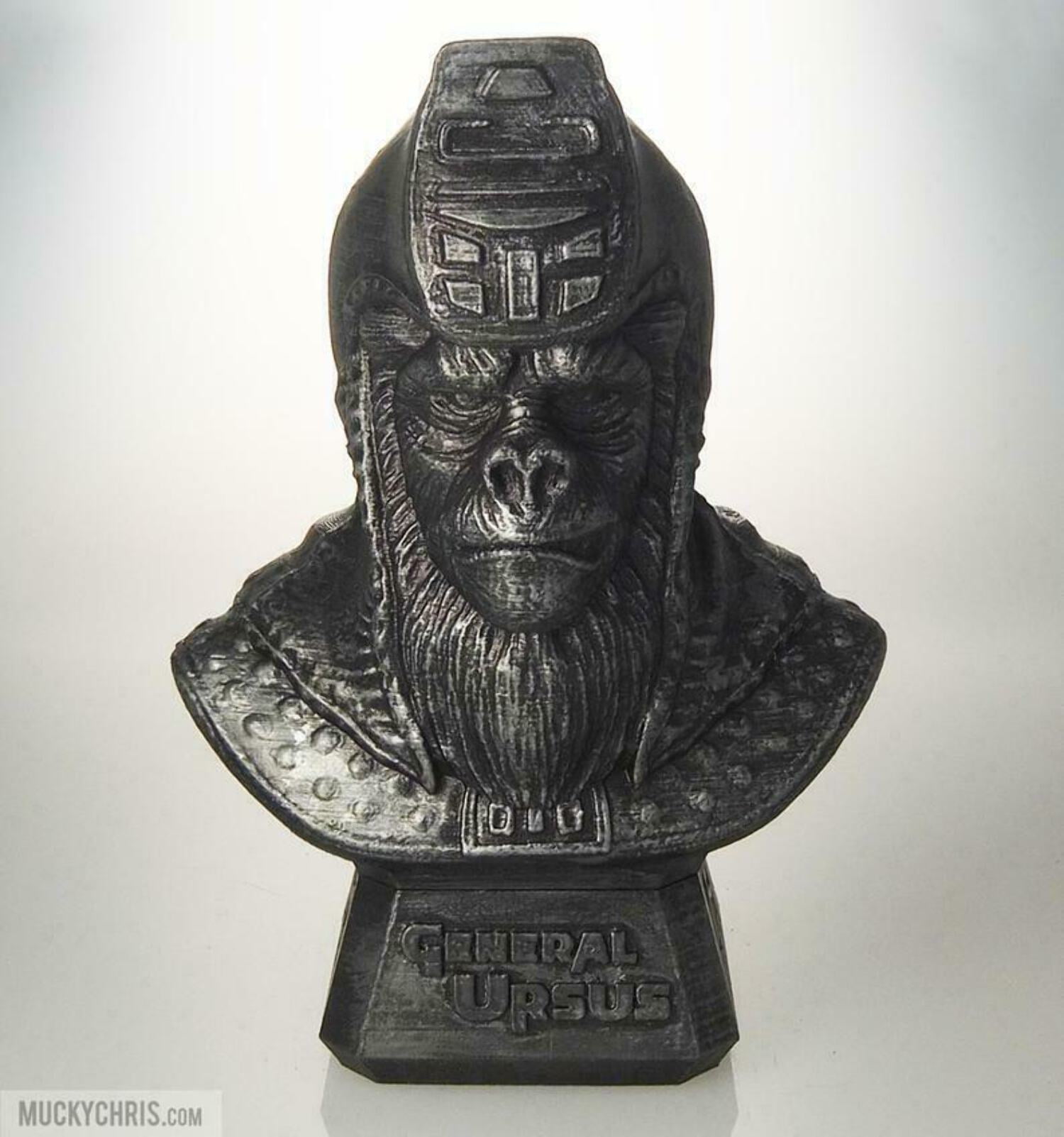 General Ursus Ape Bust | Hammered Iron Paint - Walmart.com