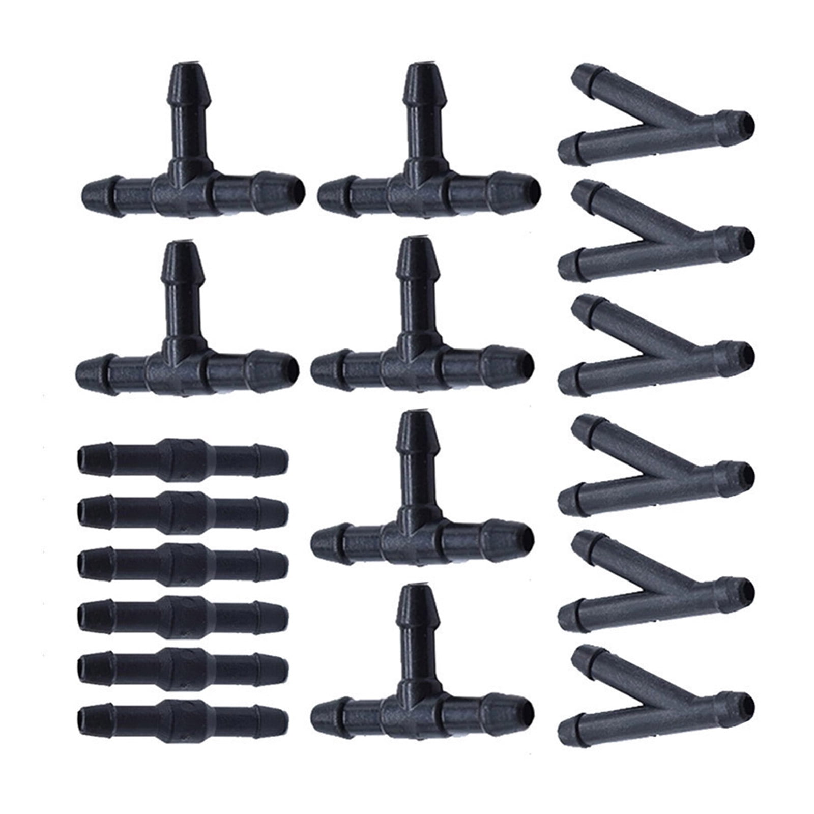 General Windshield Washer Hose Adapter Set 18PCS 3 Size Connectors ...