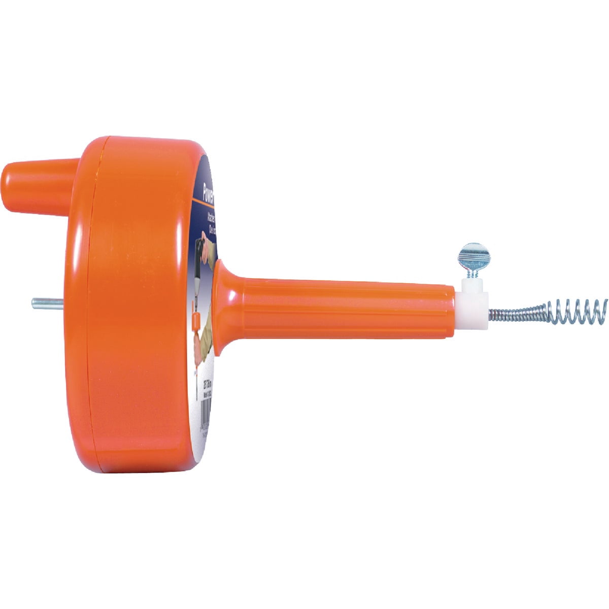 General Wire Spring Drain Auger C-25PL - Manual, Non-Conductive - 1/4 ...