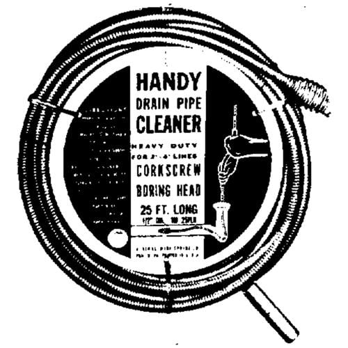 General Wire Drain Pipe Auger 50' CLEANER, Each - Walmart.com