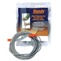 General Wire Spring 15PQH 0.25 in. x 15 ft. Galvanized Drain Auger ...