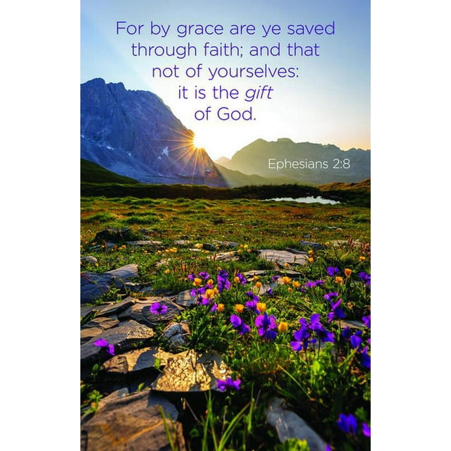 General Worship Bulletin: The Gift of God (Package of 100): Ephesians 2 ...