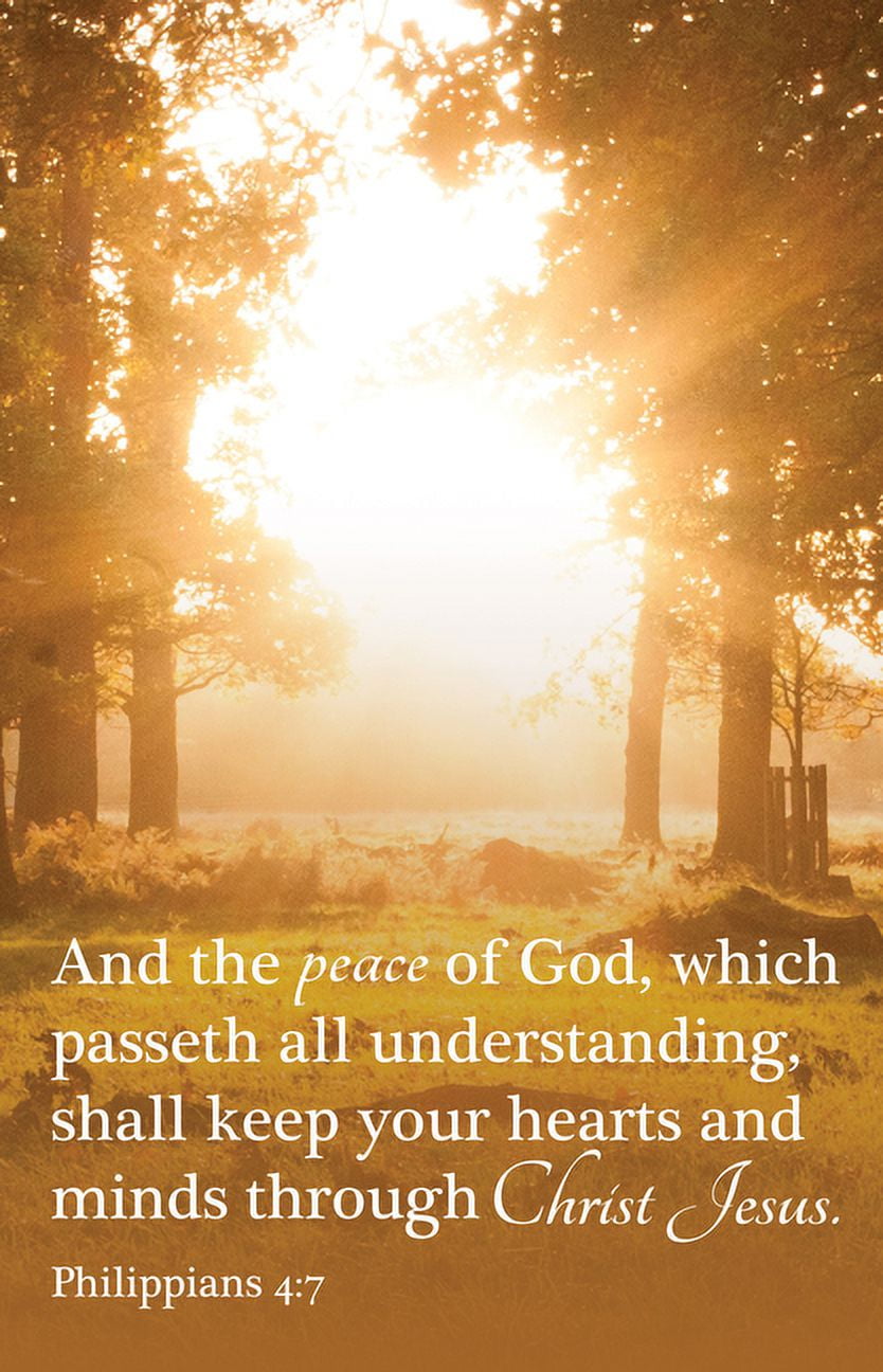 General Worship Bulletin: The Peace of God (Package of 100 ...