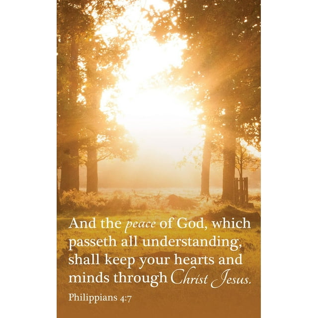 General Worship Bulletin: The Peace of God (Package of 100 ...