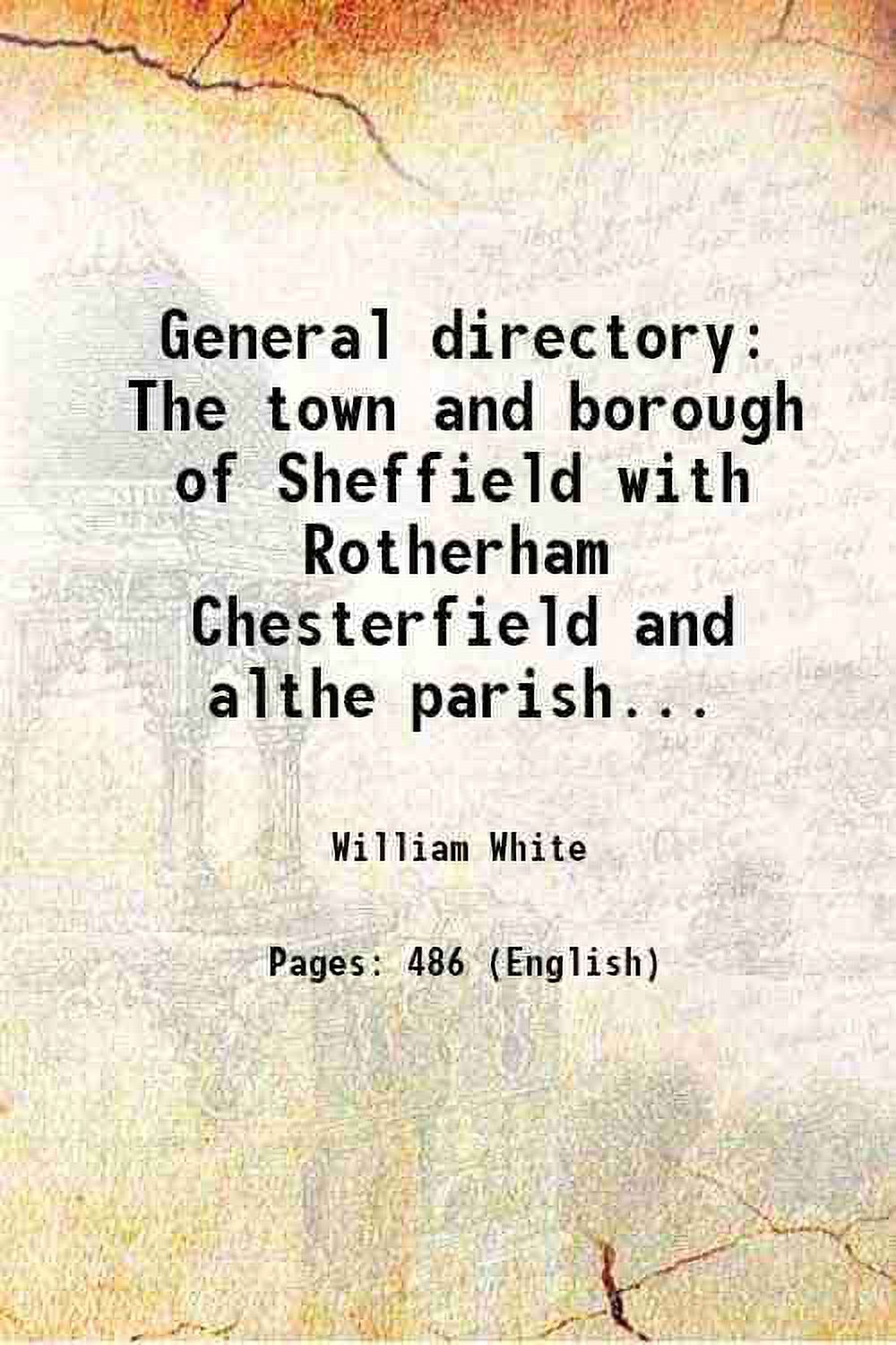 General directory The town and borough of Sheffield with Rotherham ...