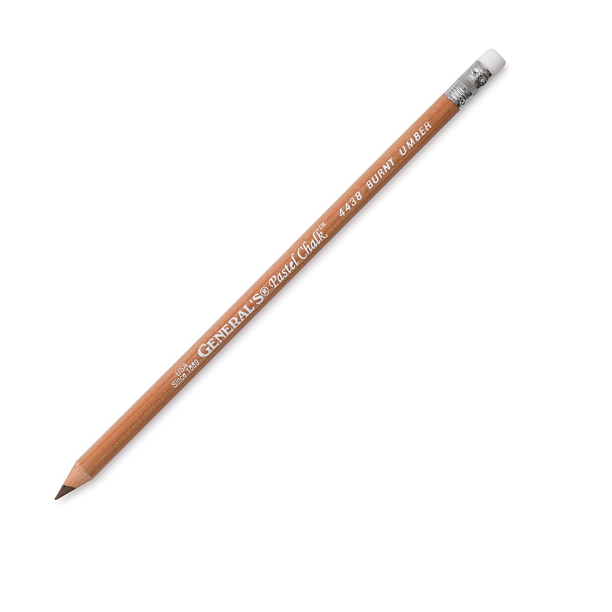 General's Pastel Chalk Pencils - Burnt Umber - Walmart.com