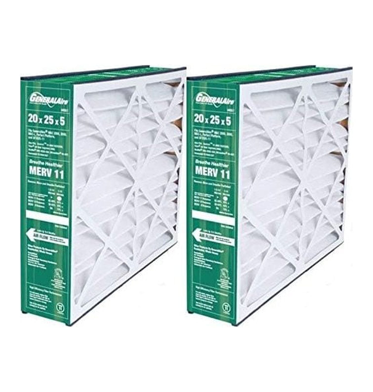Cintbllter Generalaire 4551 ReservePro MERV 11 Air Filter, 20x25x5 ...