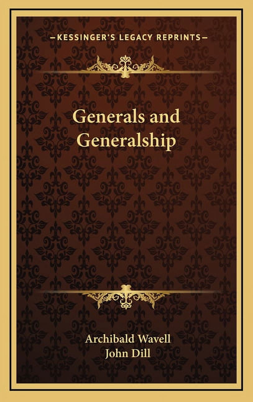 Generals and Generalship (Hardcover) - Walmart.com