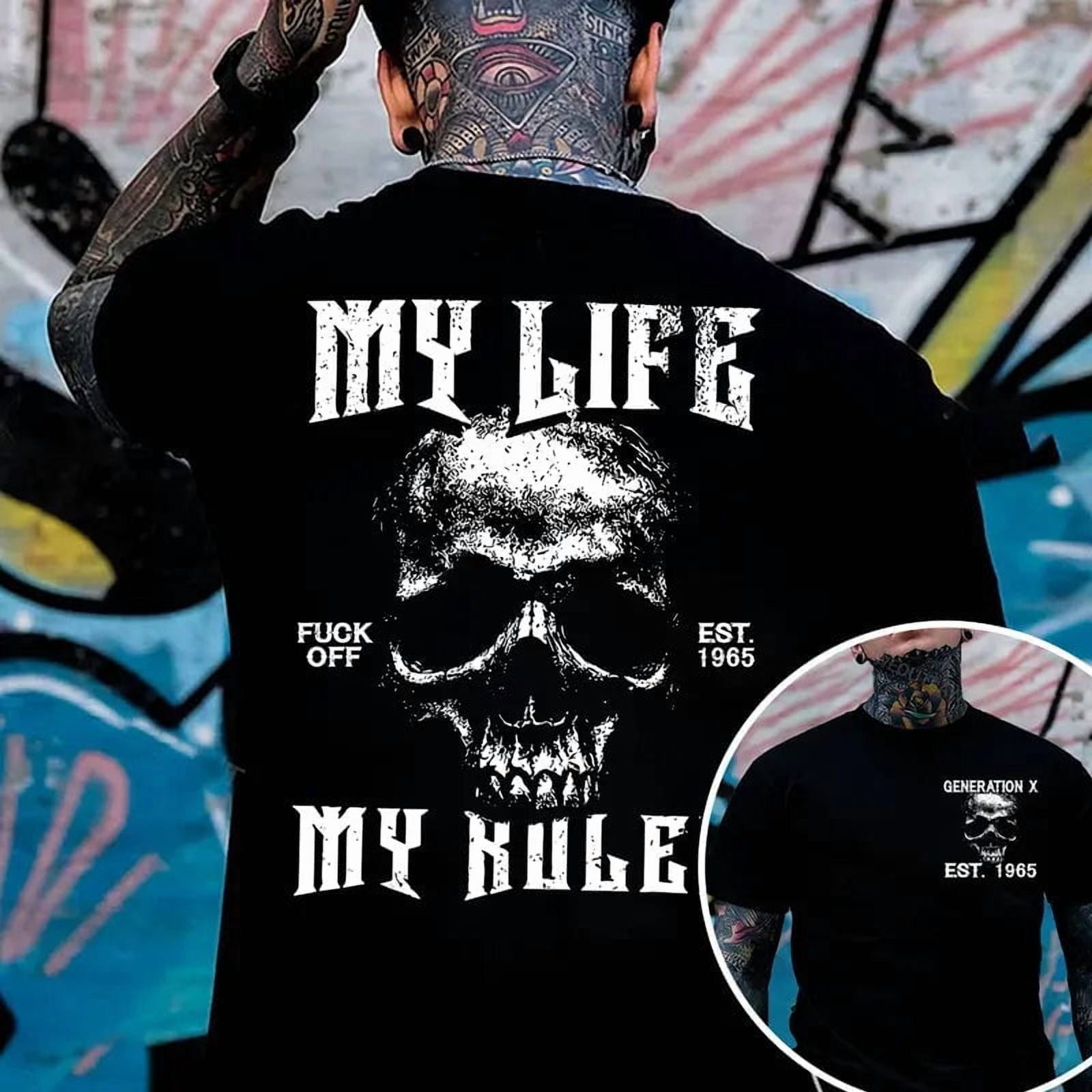 Generation X Custom Year T-Shirt – Badass Gen X Shirt, 100% Cotton ...