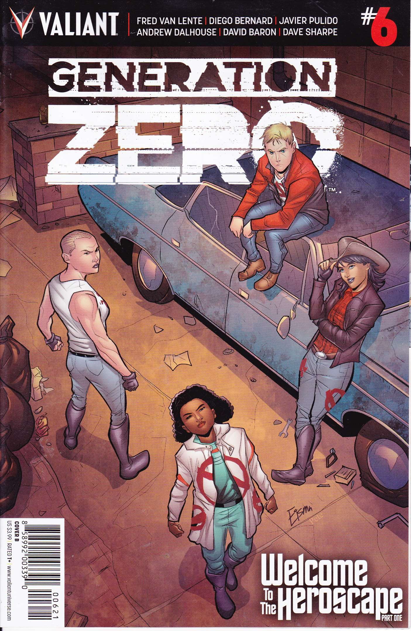 Generation Zero (Valiant) #6B VF ; Valiant Comic Book - Walmart.com