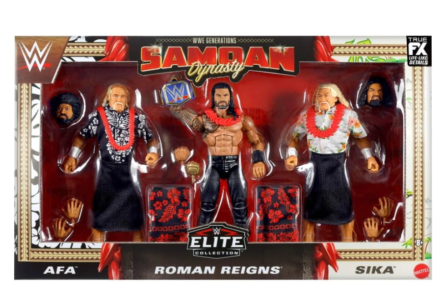 Generations, Elite Collection, Samoan Dynasty, Includes AFA, Reigns ...