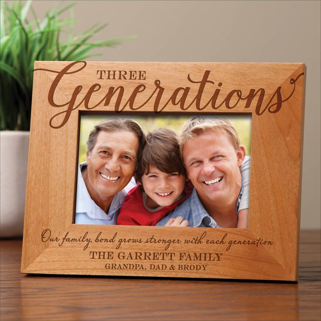 Generations Personalized Wood Frame - Walmart.com