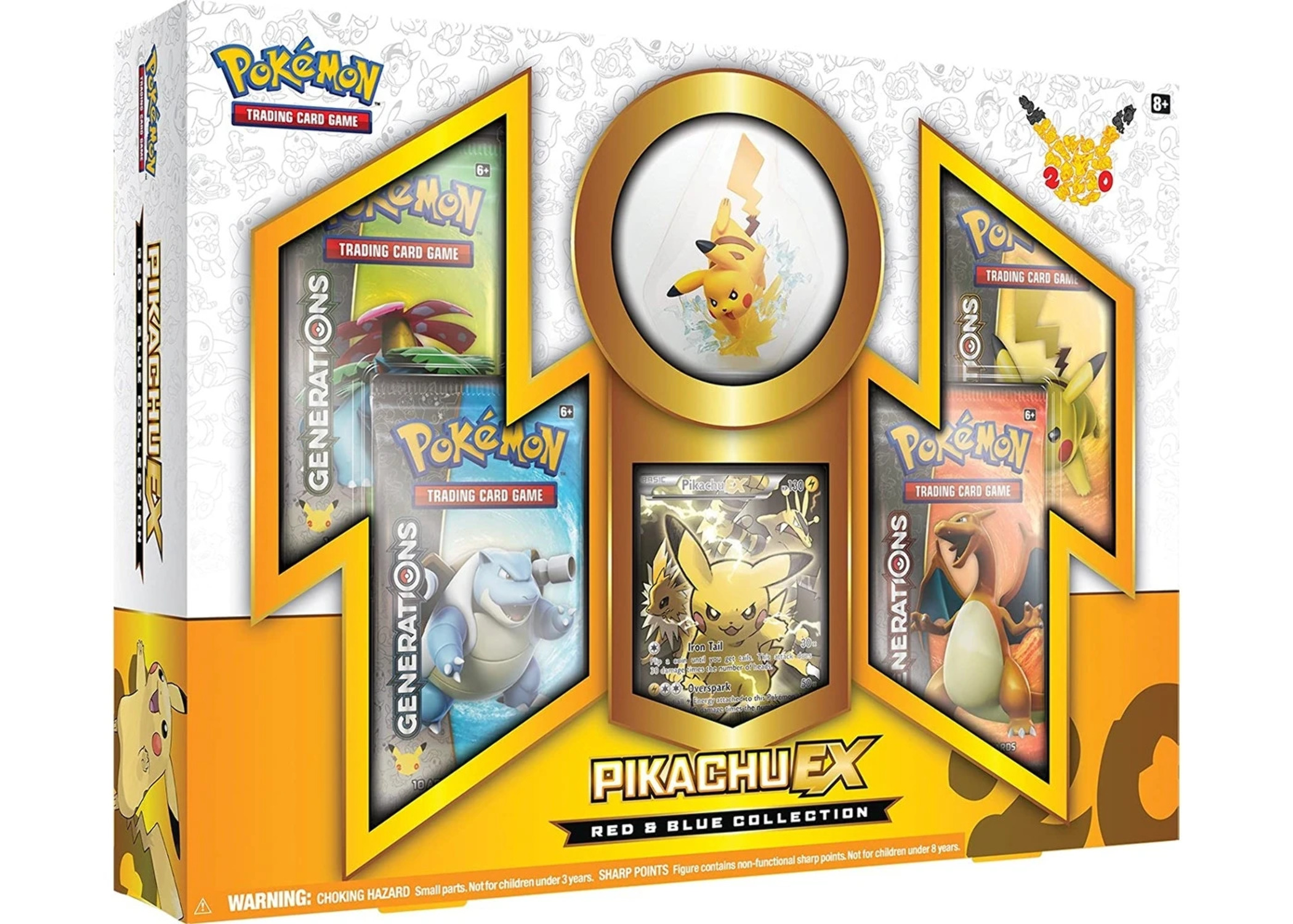 Generations - Red Blue Collection (Pikachu EX) - Walmart.com