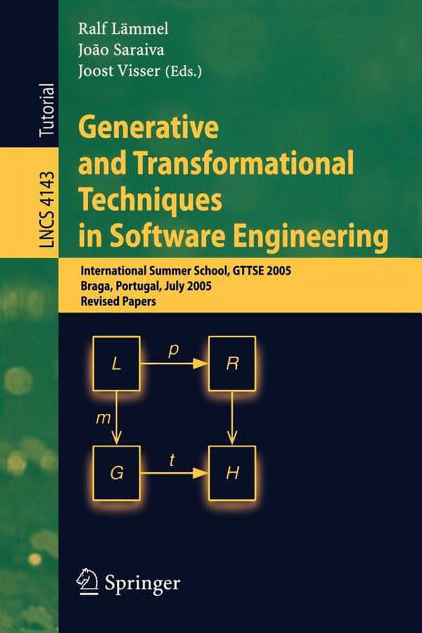 Generative and Transformational Techniques in Software Engineering ...