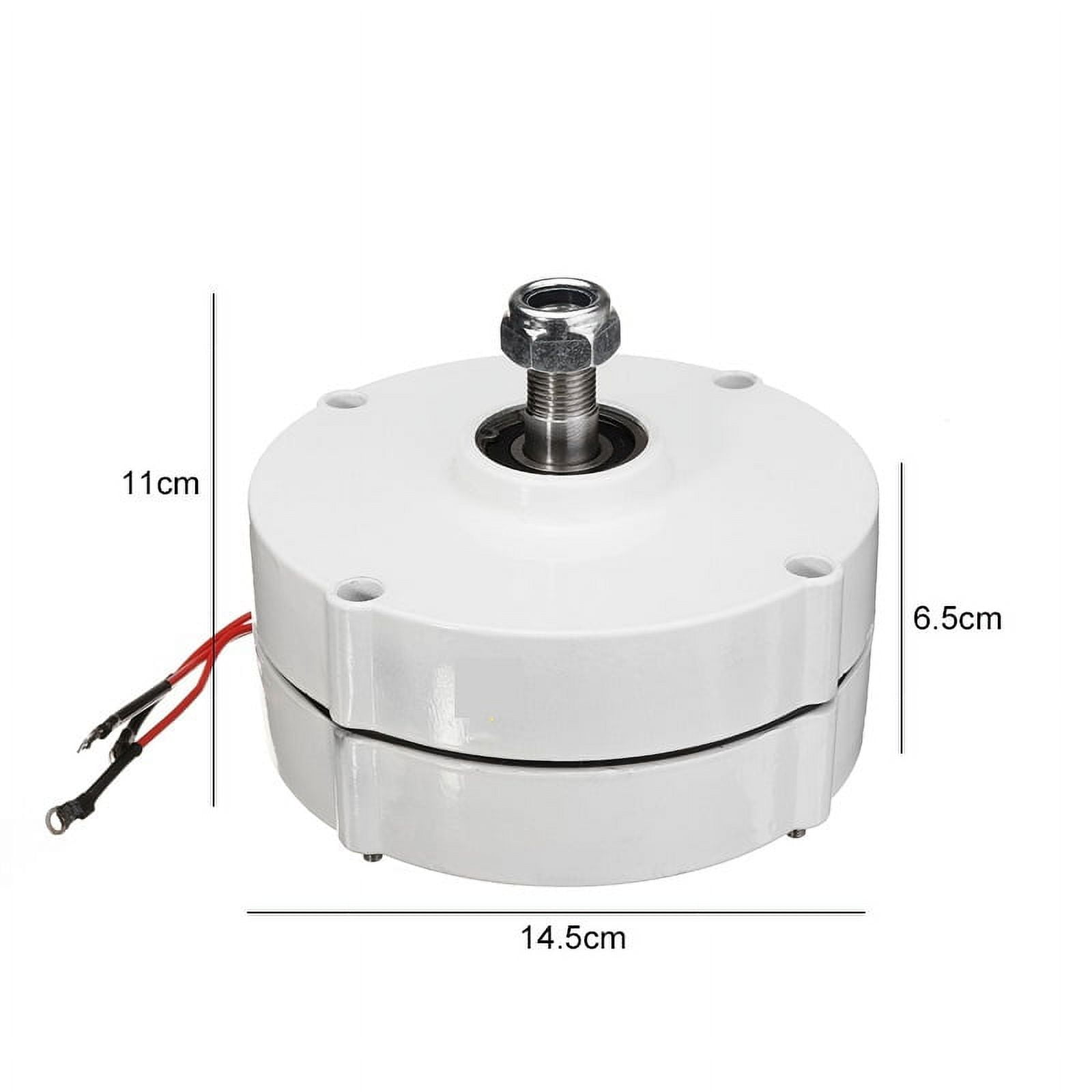 Generator 600W 800W 1000W 12V 24V 48V 3 Phase Gearless Permanent Magnet ...