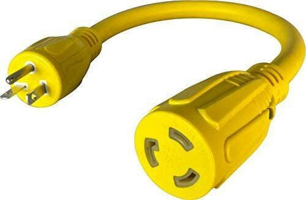 Generator Adapter 20A Plug NEMA 5-20P to L5-20R Locking Female 1.5FT ...