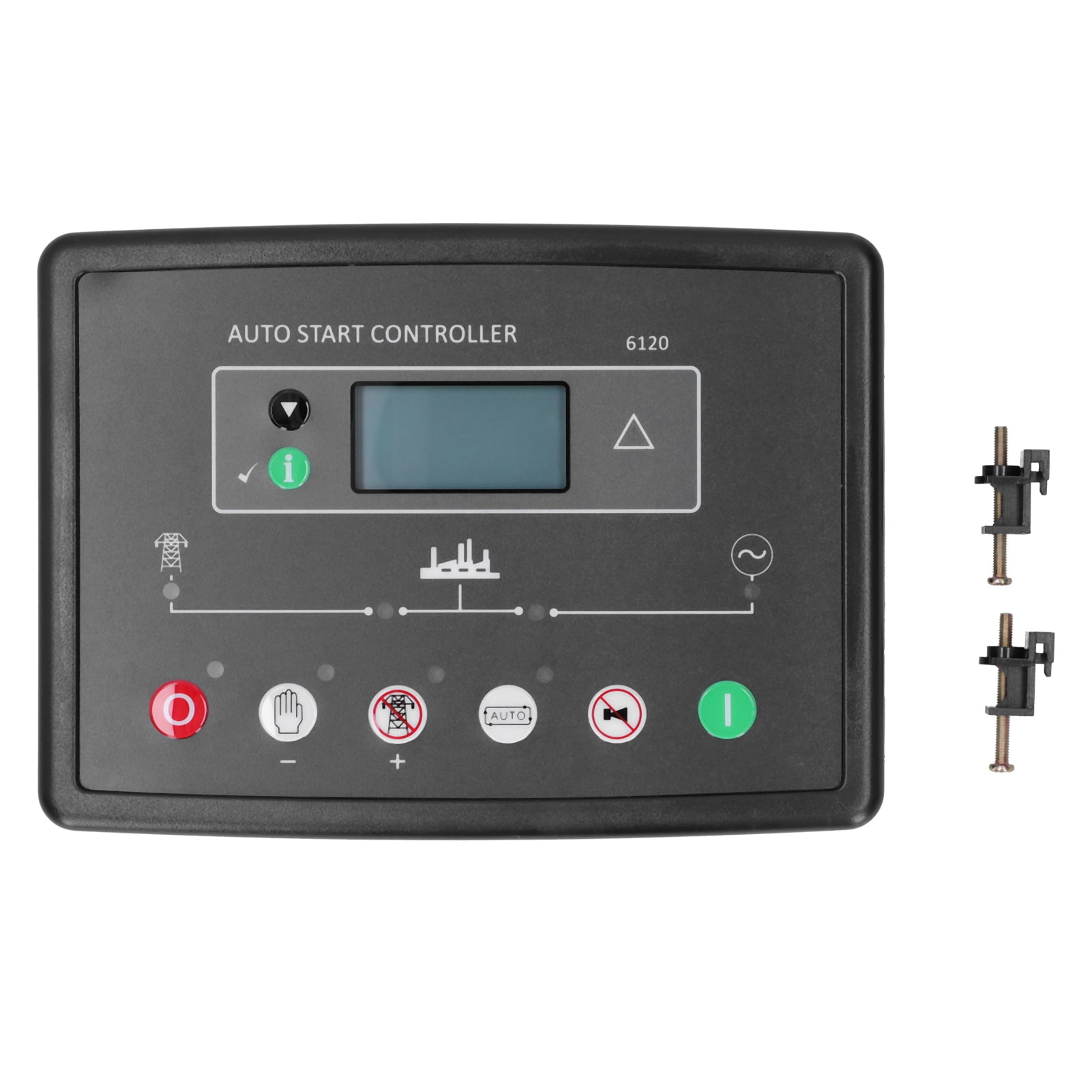 Generator Automatic Controller LCD Display Monitor Frequency Voltage ...