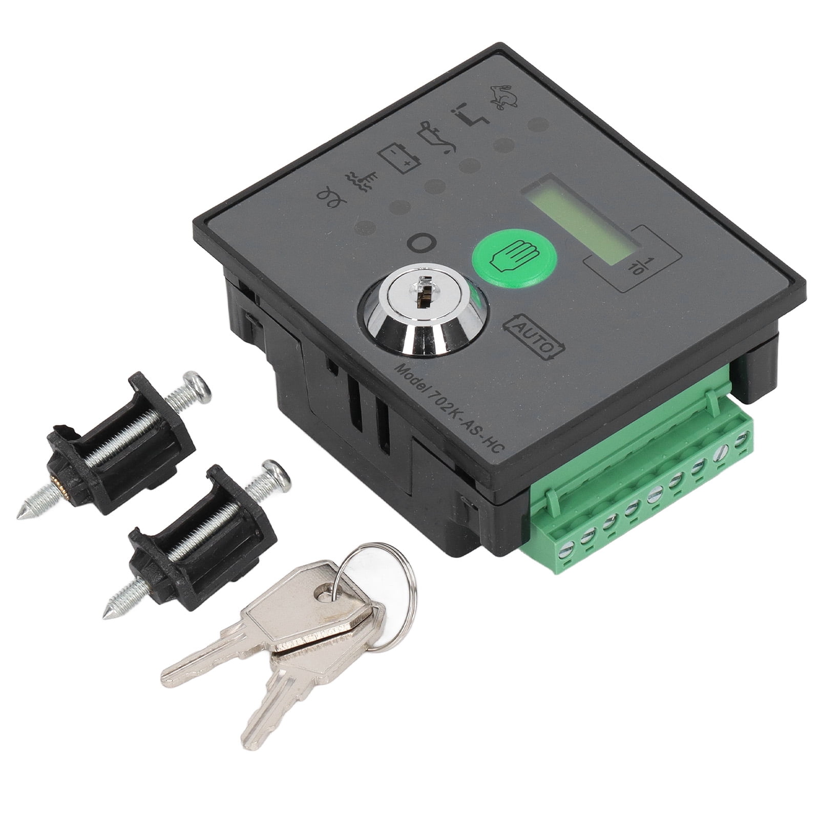 Generator Control Module Auto Start LED Indicator LCD Screen Genset ...