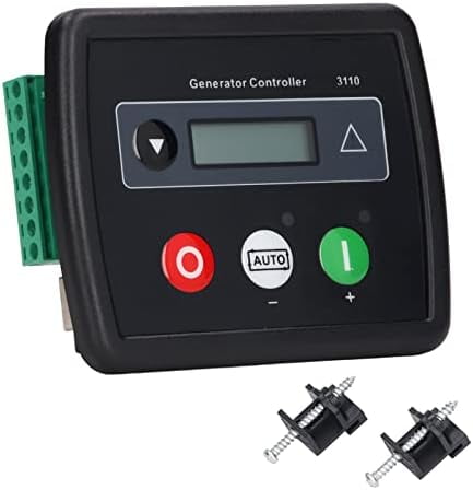 Generator Control Panel with LCD Display Controller Module , Generator ...