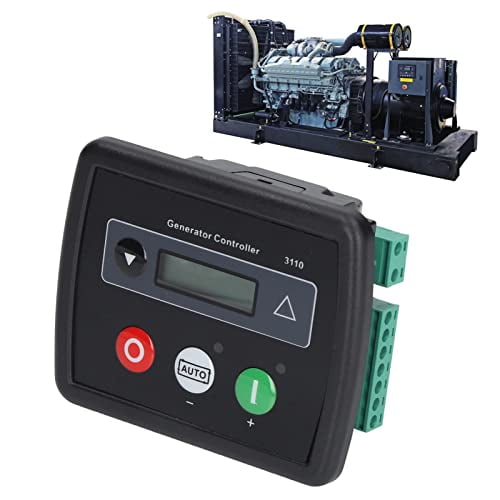 Generator Control Panel with LCD Display Controller Module , Generator ...