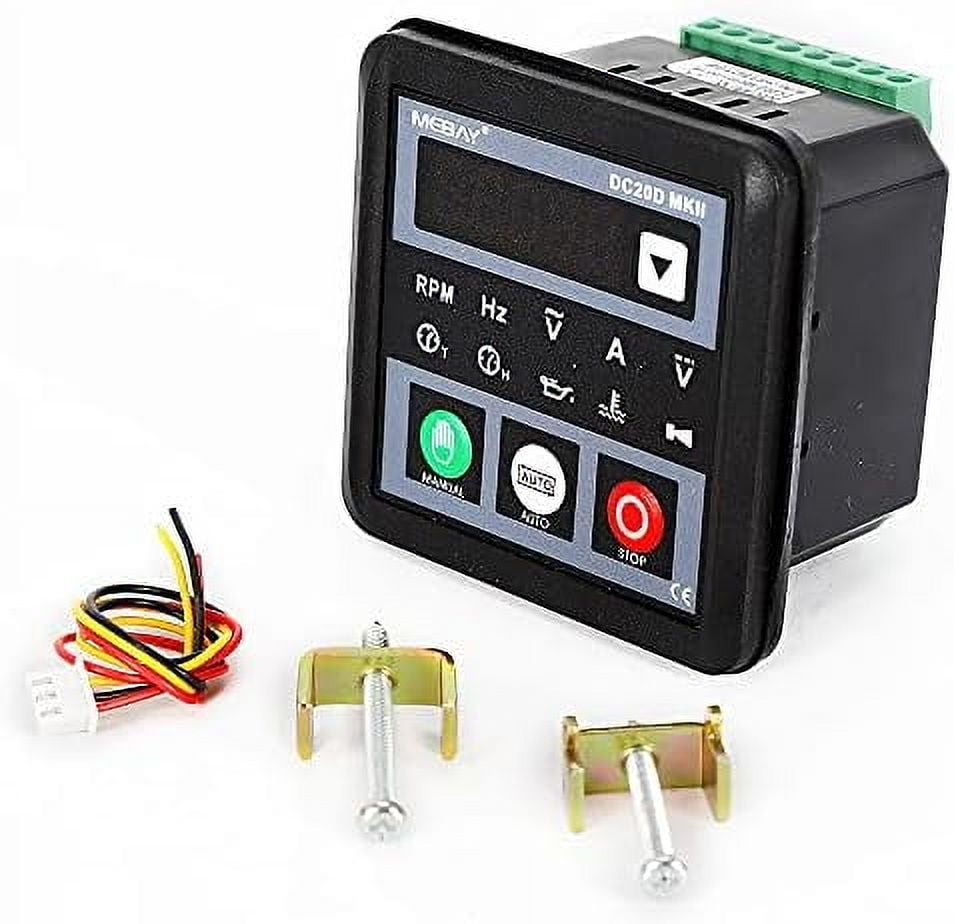 Generator Controller DC20D Genset Controller Automatic Generator Start Controller Module ...