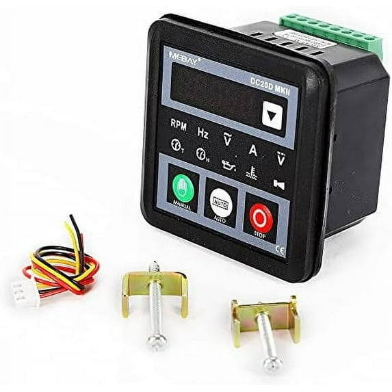Generator Controller DC20D Genset Controller Automatic Generator Start Controller Module ...