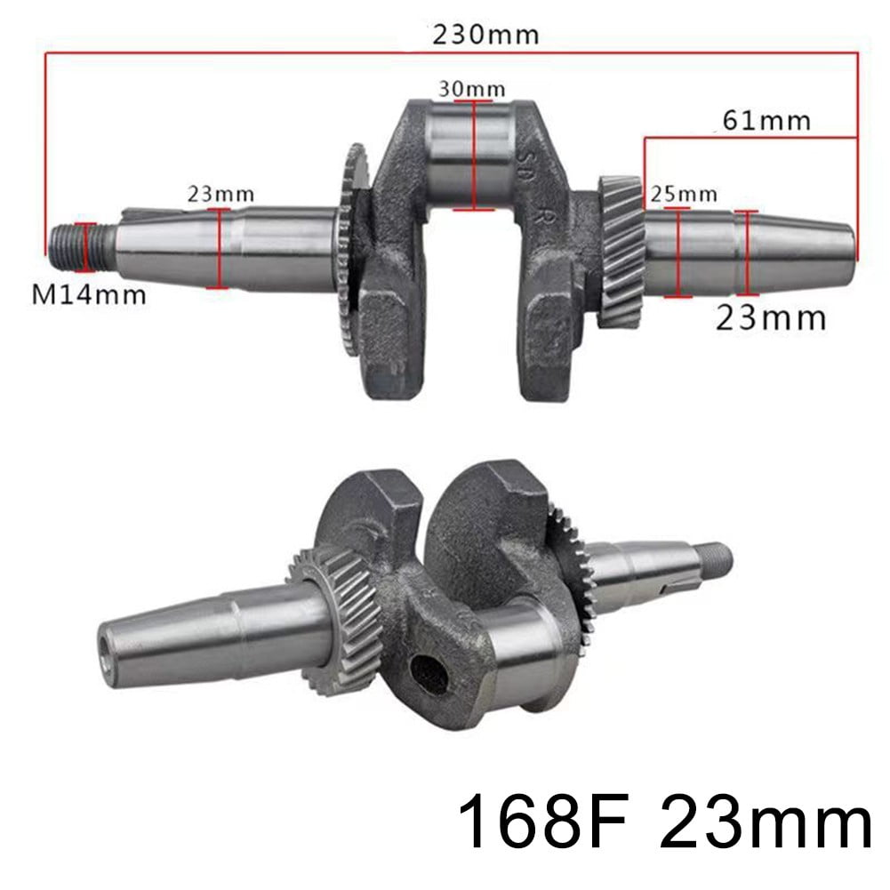 Generator Engine Crankshaft Designed to Fit Multiple Models Including 168F - Walmart.com