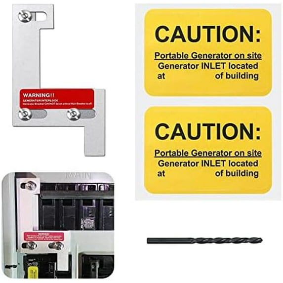 Generator Interlock Kit Compatible with ITE, Gould, Murray, Siemens ...