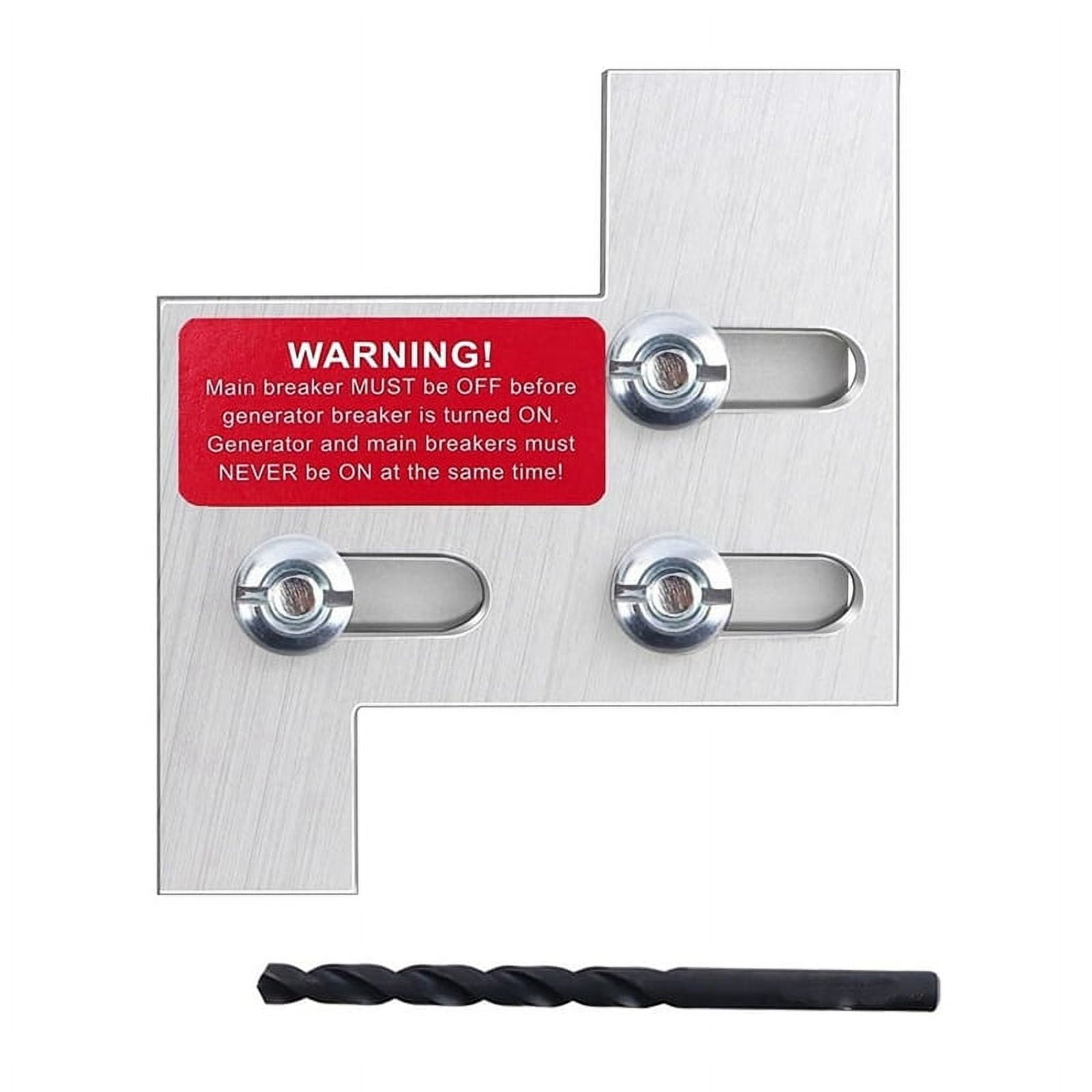 Generator Interlock Kit for 150 or 200 Amp Panels. 1 1/4Inch Spacing ...