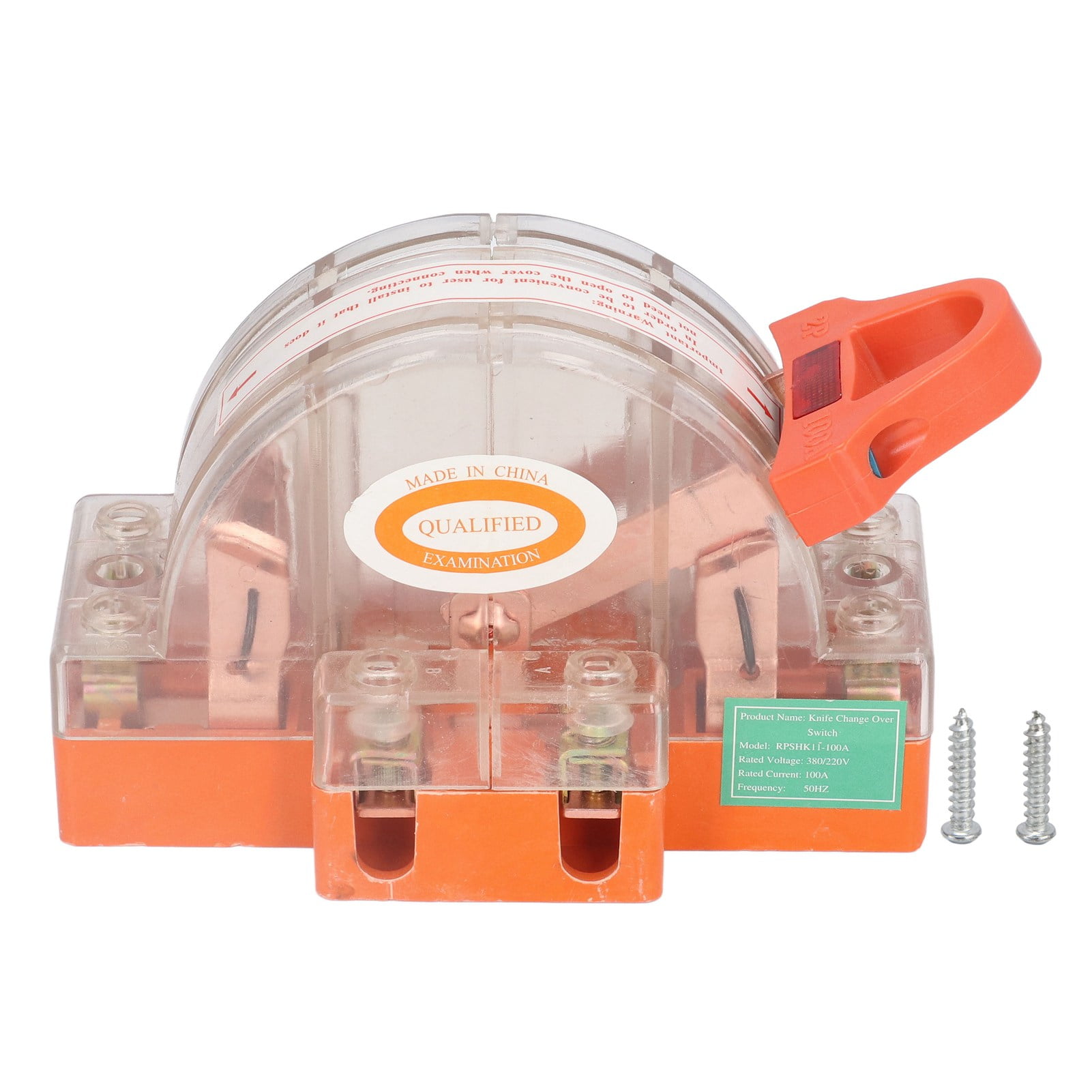 Generator Power Switch 2P 100A Double Pole Knife Switch with ...