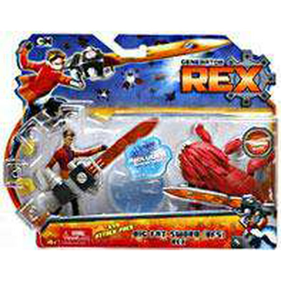Generator Rex Evo Attack Pack Rex Action Figure (Big Fat Sword BFS ...