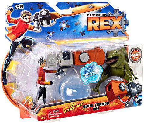 Generator Rex Evo Attack Pack Rex Action Figure [Slam Cannon] - Walmart.com