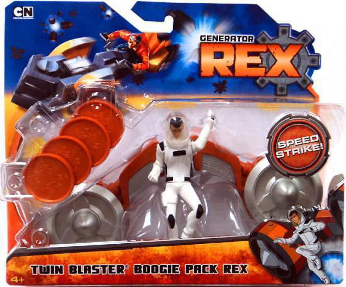 Generator Rex Twin Blaster Boogie Pack Rex Action Figure - Walmart.com