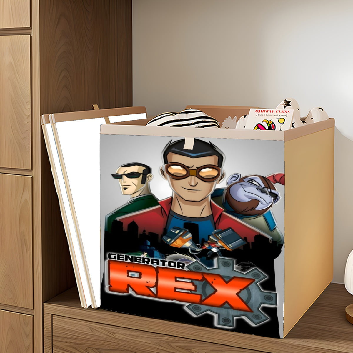 Generator Rex organizer box say goodbye to clutter with one sleek box ...