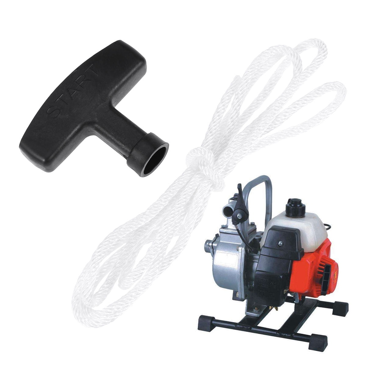 Generator Starter Handle Rope Kit Gasoline Engine Suite Dynamo ...