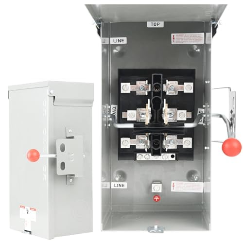 Generator Transfer Switch 100A, Manual Transfer Switch for Home ...