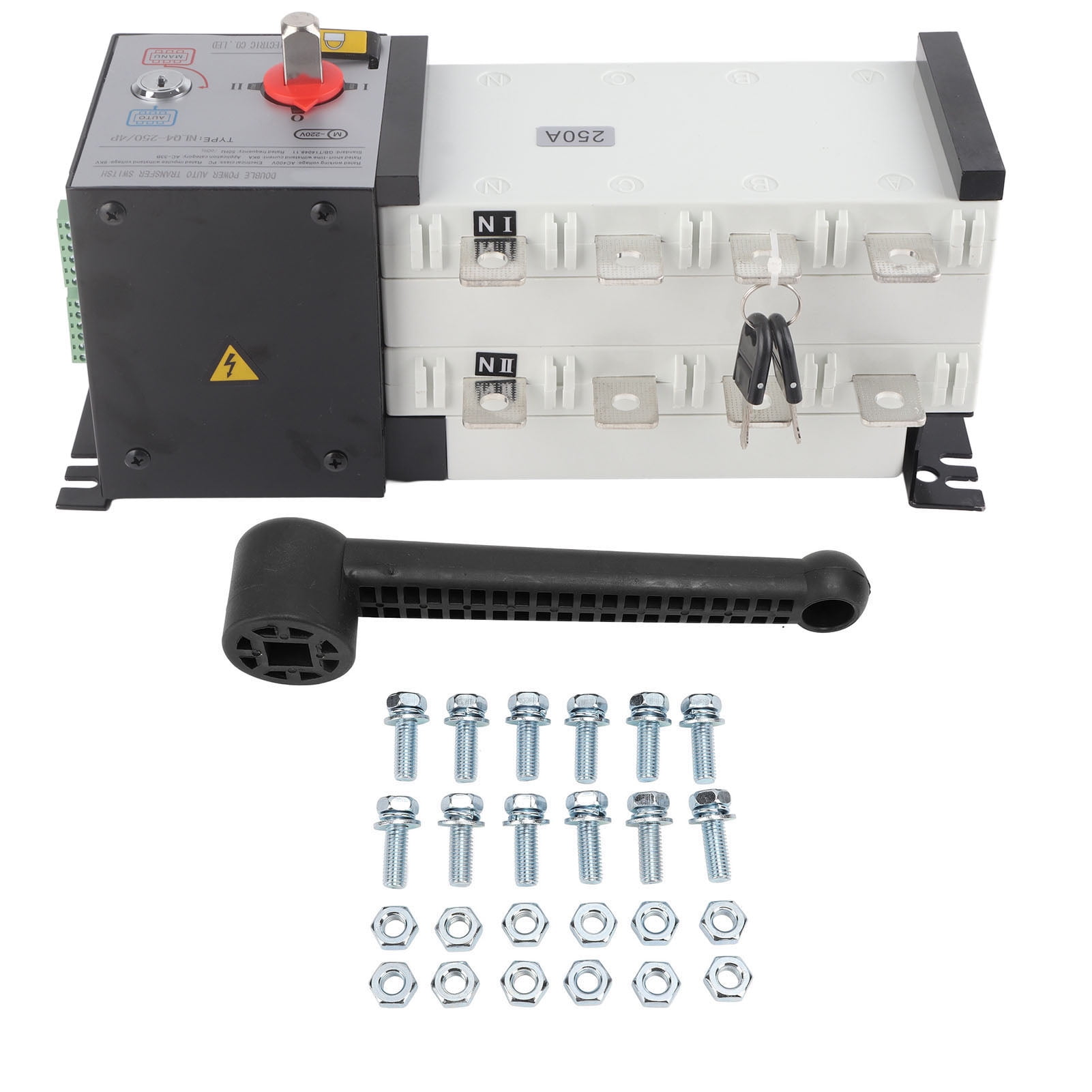 Generator Transfer Switch Isolated 2in 1out Mechanical Interlock Design ...