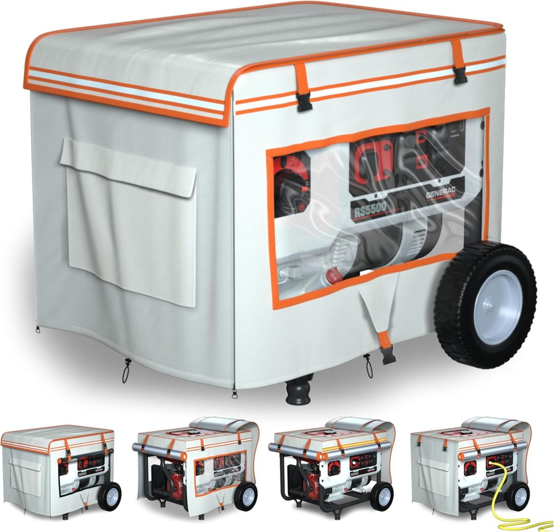 Generator cover,32"L x 24"W x 24"H,Generator Covers While Running,All ...