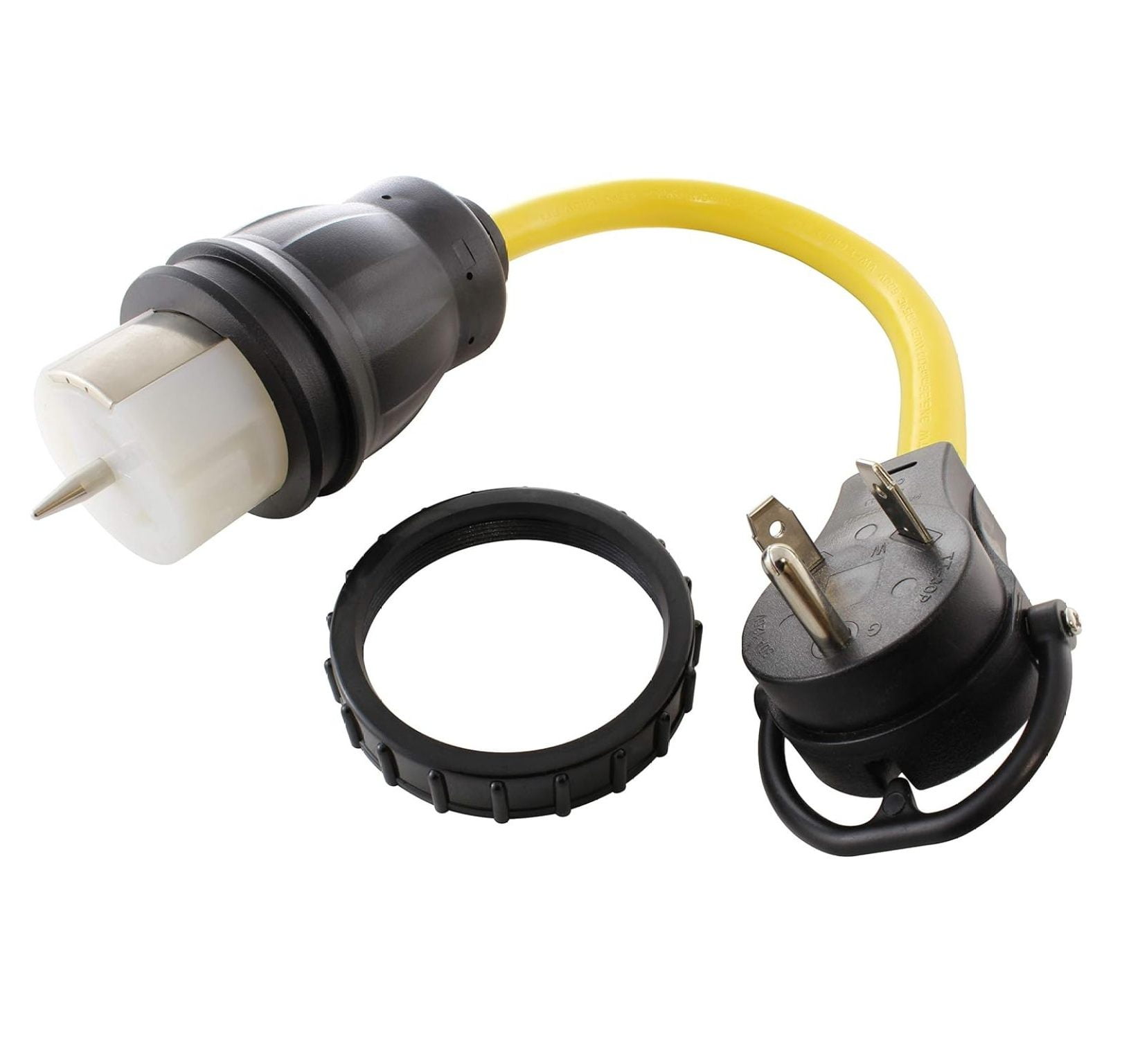 Generator to Transfer Switch 50Amp Inlet Box Adapter (TT-30 RV 30Amp ...