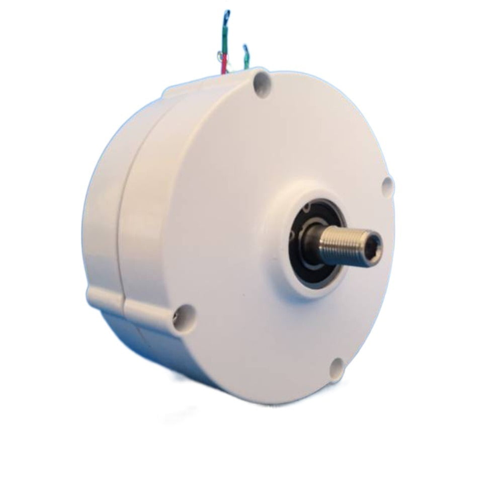 Generators 100W 200W 300W Low Speed 12V 24V 3 Phase Gearless Permanent ...