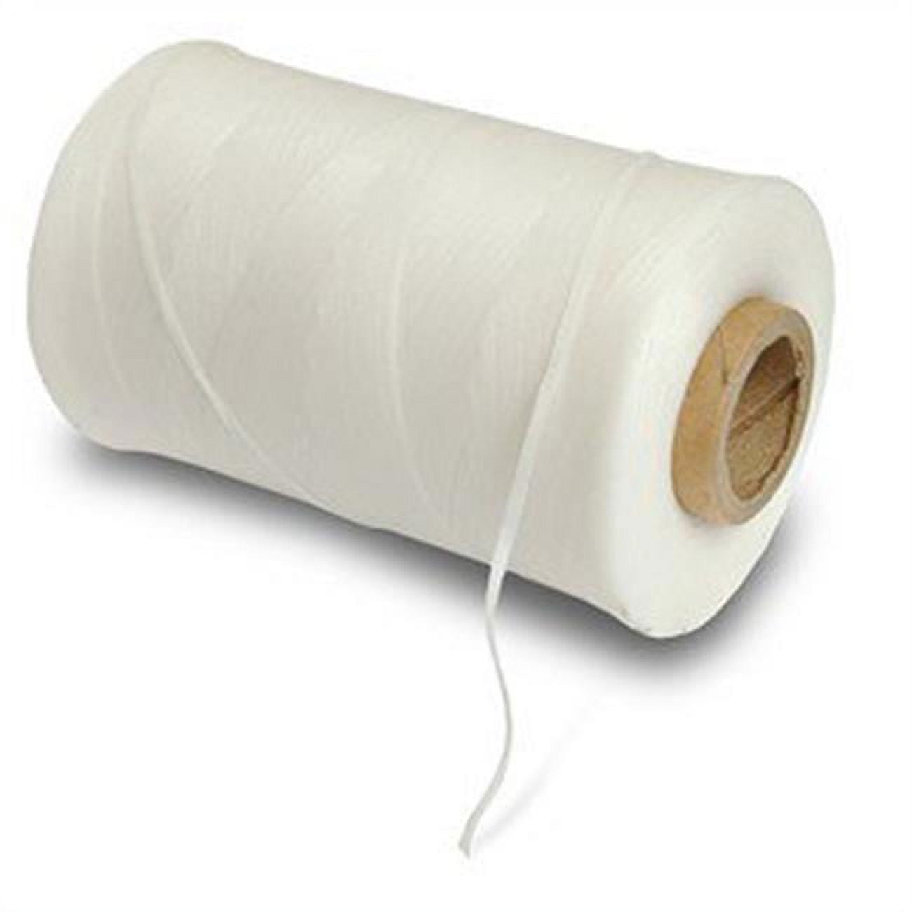 Generic 113 0013 Waxed Lacing Cord- 500 Yard Spool- White - Walmart.com