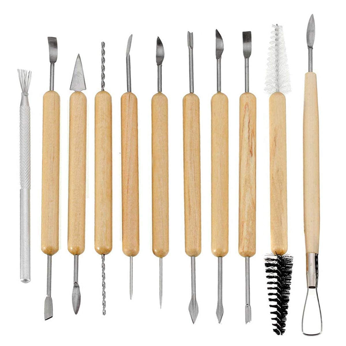 Generic 11Pcs Set Pottery Tool Set Clay Ceramics Molding Tools used for ...